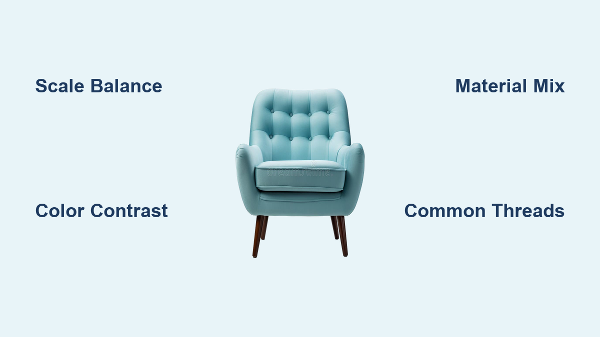 How to Mix and Match Accent Chairs: Styling Tips