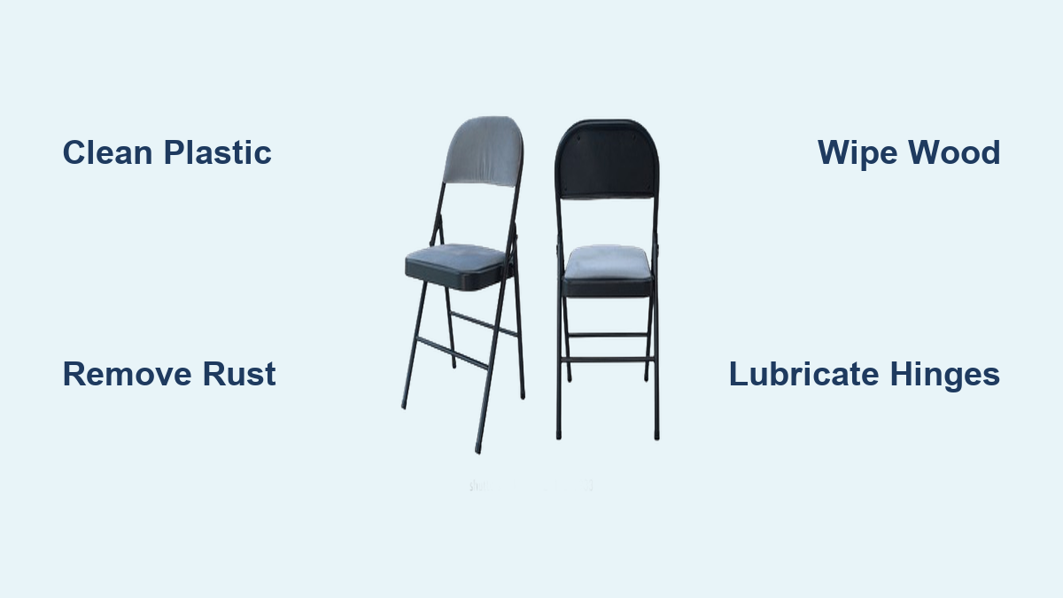 How to Clean Folding Chairs: Easy Steps